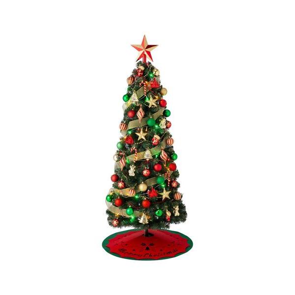 ZOZO問い合わせ番号:113240804ショップ:Francfranc，フランフランブランド:Francfranc，フランフラン商品名:クリスマスツリー スターターセット 150cm グリーンカテゴリ:インテリア>インテリア雑貨ブラ...