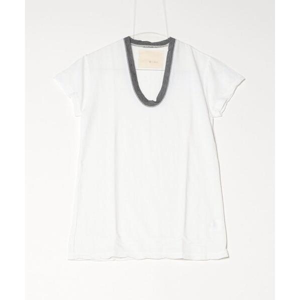 『セール実施中』ZOZO問い合わせ番号:12606532ショップ:THE FRIDAY，ザフライデイブランド:v::room，ヴィルーム商品名:【V::ROOM 】ブイ ルーム/ tencel stretch S/S crewカテゴリ:トッ...