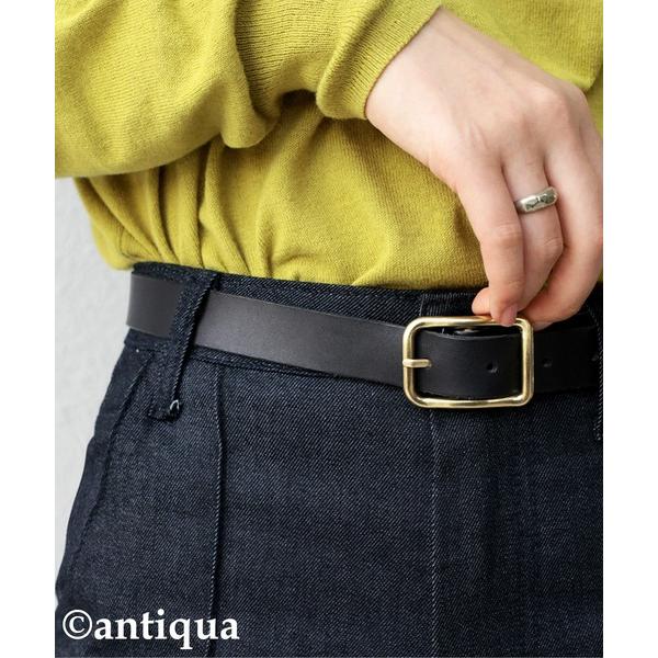 ZOZO問い合わせ番号:14215135ショップ:antiqua，アンティカブランド:antiqua，アンティカ商品名:本革ベルトカテゴリ:ファッション雑貨>ベルトブランド品番:AJ-00184素材:本革原産国:KOREAカラー:ブラ...