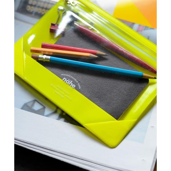 ZOZO問い合わせ番号:16132950ショップ:HIGHTIDE，ハイタイドブランド:nahe，ネーエ，HIGHTIDE，ハイタイド商品名:nahe ネーエ ガセットポーチ スクエア クリア Mカテゴリ:財布/小物>ポーチブランド品...