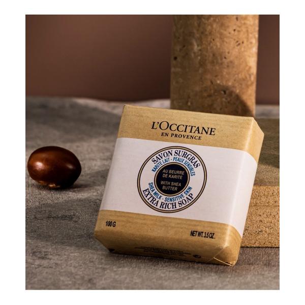 ※このアイテムは返品・交換対象外商品です。コスメ商品ZOZO問い合わせ番号:2539418ショップ:L'OCCITANE，ロクシタンブランド:L'OCCITANE，ロクシタン商品名:シアソープ ミルク 100gカテゴリ:ボディ・ヘアケア&g...
