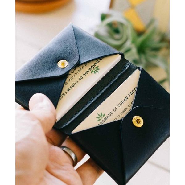 ZOZO問い合わせ番号:16680062ショップ:HIGHTIDE，ハイタイドブランド:DURAM FACTORY，ドゥラムファクトリー，HIGHTIDE，ハイタイド商品名:DURAM ドゥラム レザー ビジネス カードケース 名刺入れ 二...