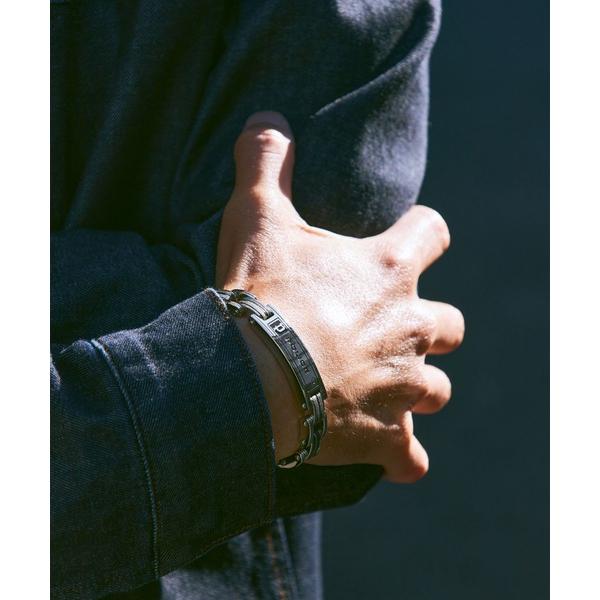 『タイムセール実施中』ZOZO問い合わせ番号:17015032ショップ:THE PLATINUM SELECT，ザ プラチナム セレクトブランド:POLICE，ポリス商品名:【POLICE】 ポリス CARB メンズ ブレスレット 2491...