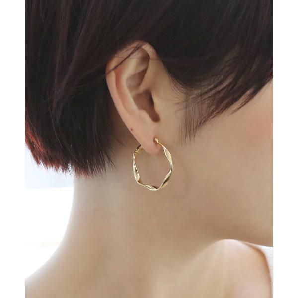 『タイムセール実施中』ZOZO問い合わせ番号:18459384ショップ:collecala，コレカラブランド:colleca la，コレカラ商品名:ねじりフープイヤリングカテゴリ:アクセサリー>イヤリングブランド品番:425268素材...