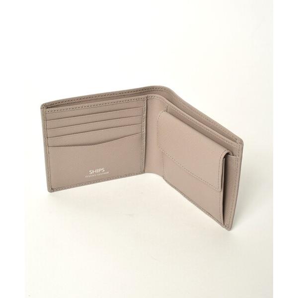 ZOZO問い合わせ番号:20298507ショップ:SHIPS，シップスブランド:SHIPS，シップス商品名:SHIPS:【SAFFIANO LEATHER】 イタリアンレザー 2つ折 財布カテゴリ:財布/小物>財布ブランド品番:110...