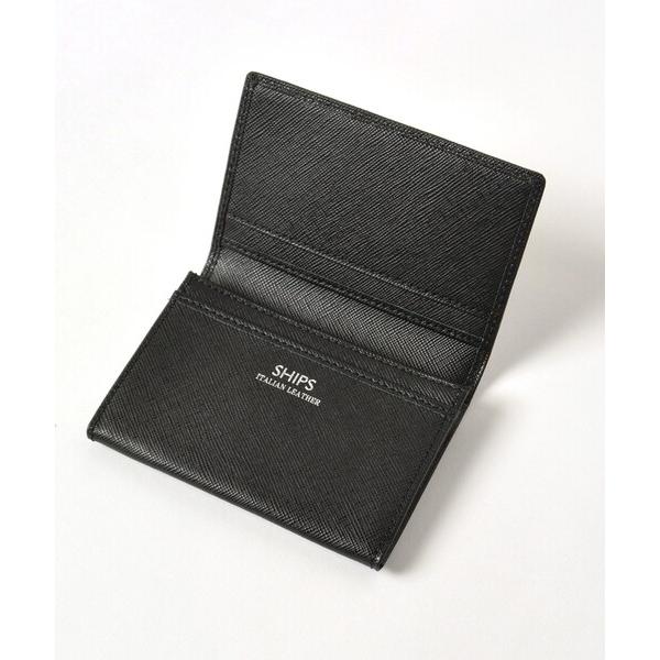 ZOZO問い合わせ番号:20298530ショップ:SHIPS，シップスブランド:SHIPS，シップス商品名:SHIPS:【SAFFIANO LEATHER】イタリアンレザー  カードケース （名刺入れ）カテゴリ:財布/小物>カードケー...