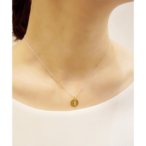 ZOZO問い合わせ番号:21175198ショップ:KU-CROISSANT，クークロワッサンブランド:KU-CROISSANT，クークロワッサン商品名:CHOKAS　SV925　ネックレス　フェザープレートカテゴリ:アクセサリー>ネッ...