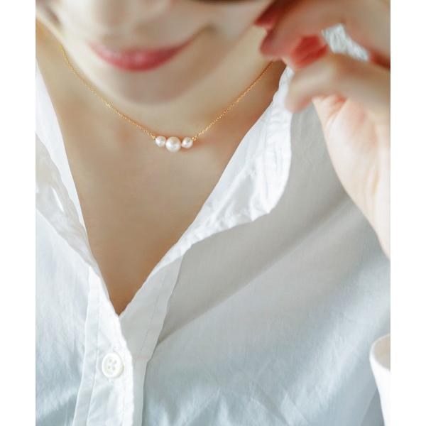 ZOZO問い合わせ番号:21480293ショップ:BLOOM ONLINE STORE，ブルームオンラインストアブランド:BLOOM，ブルーム商品名:6月誕生石 シルバー アコヤパール（7-7.5mm） ネックレス BLOOM/ブルームカテ...