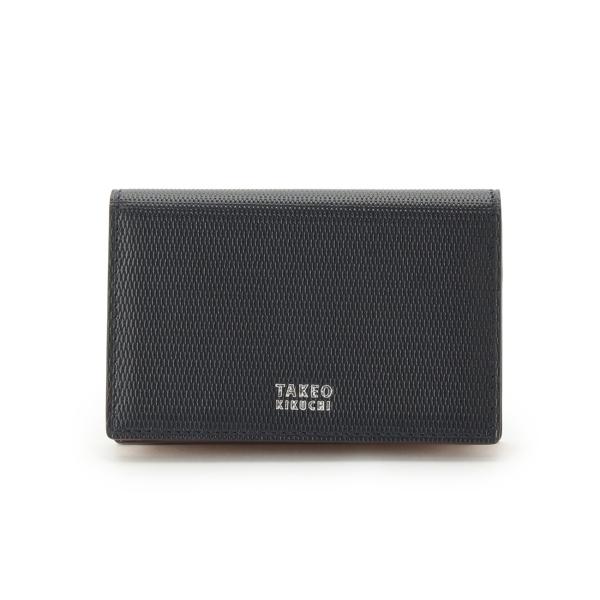 『タイムセール実施中』ZOZO問い合わせ番号:21866146ショップ:TAKEO KIKUCHI，タケオキクチブランド:TAKEO KIKUCHI，タケオキクチ商品名:【ソフト＆ナチュラル】ミニメッシュ レザー 名刺入れカテゴリ:財布/小...