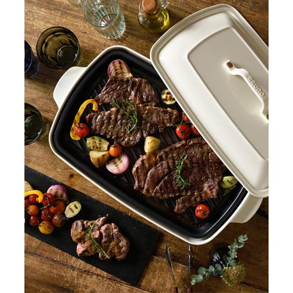 ZOZO問い合わせ番号:21965345ショップ:BRUNO，ブルーノブランド:BRUNO，ブルーノ，I.D.E.A international，イデアインターナショナル商品名:ホットプレートグランデサイズ用グリルプレートカテゴリ:PC・ス...