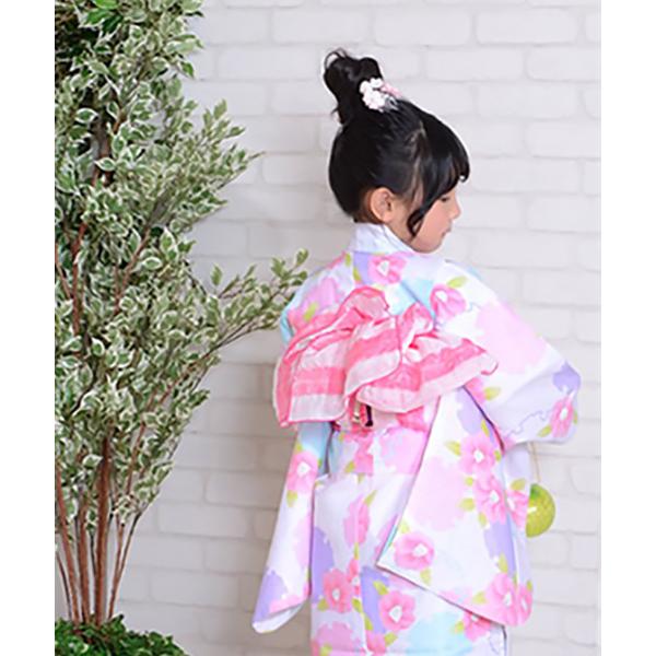 ZOZO問い合わせ番号:22152806ショップ:KIMONOMACHI，キモノマチブランド:KIMONOMACHI，キモノマチ商品名:ガールズ 浴衣帯 ジュニア キッズ 浴衣帯 ピンクカテゴリ:水着/着物・浴衣>和装小物ブランド品番...