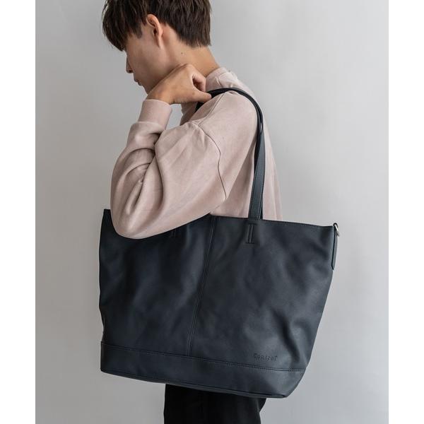ZOZO問い合わせ番号:23019410ショップ:DEVICE，デバイスブランド:DEVICE，デバイス商品名:Control シンプル 合皮 ビジネス センター 刺繍 デザイン トートバッグカテゴリ:バッグ>トートバッグブランド品番...