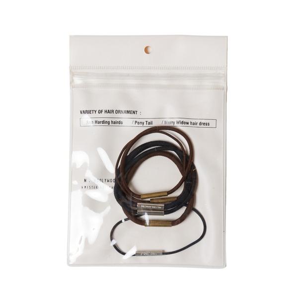 ZOZO問い合わせ番号:23245485ショップ:N.HOOLYWOOD，エヌ.ハリウッドブランド:N.HOOLYWOOD，N.ハリウッド商品名:HAIR RUBBERカテゴリ:ヘアアクセサリー>ヘアゴムブランド品番:AC01素材:R...