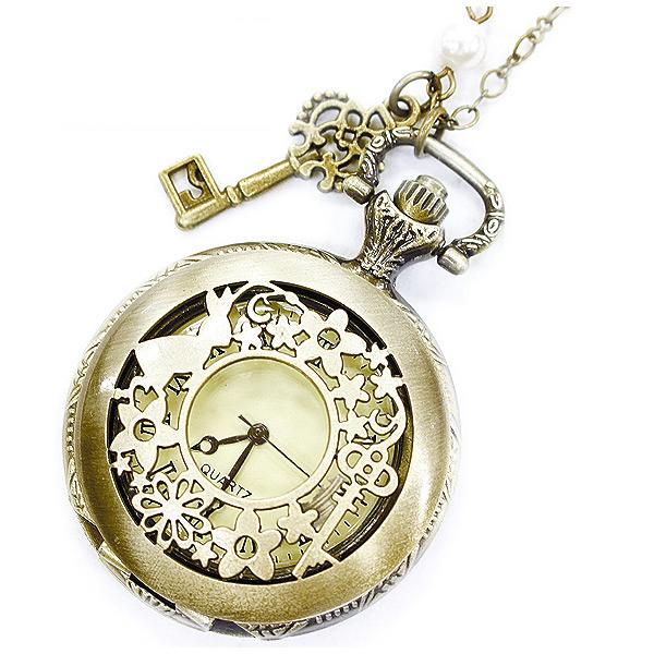 『タイムセール実施中』ZOZO問い合わせ番号:23587767ショップ:ankoROCK，アンコロックブランド:an meets zakka，アンミツザッカ商品名:an meets zakka 不思議の国のアリス懐中時計ネックレスカテゴリ:...