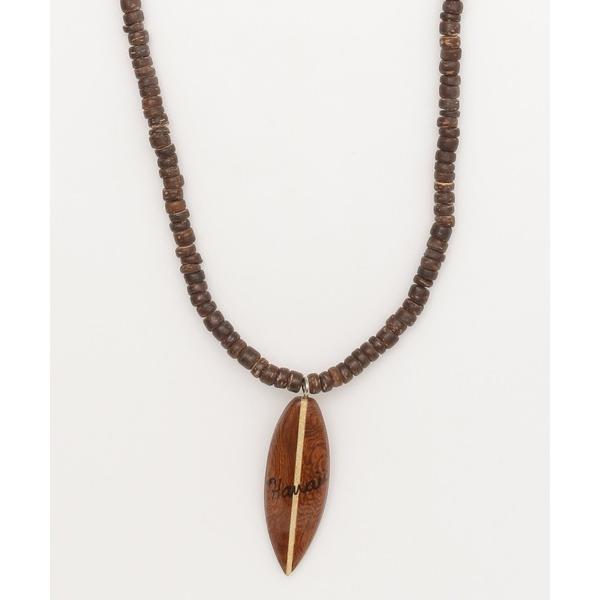 ZOZO問い合わせ番号:23804002ショップ:チャイハネ，チャイハネブランド:Kahiko，カヒコ，Amina，アミナ，チャイハネ，チャイハネ商品名:【Kahiko】ココサーフボードMEN'Sネックレスカテゴリ:アクセサリー>ネッ...