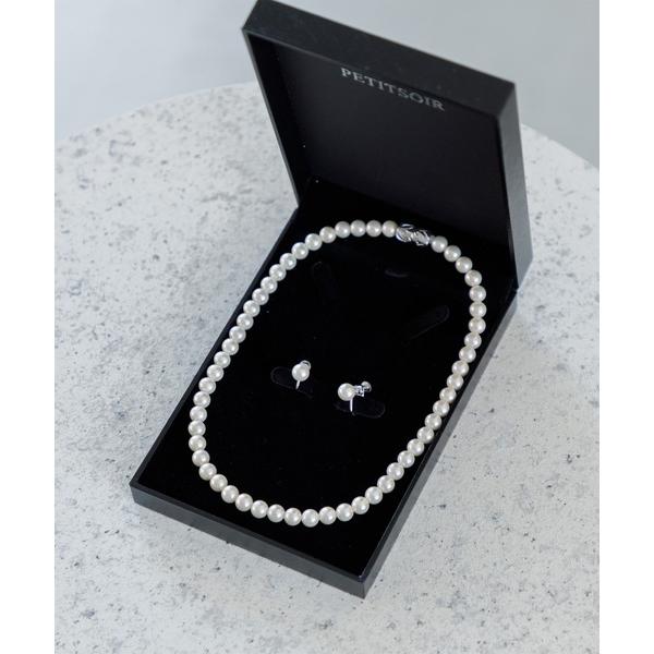 ZOZO問い合わせ番号:24079004ショップ:form forma，フォルム フォルマブランド:form forma，フォルムフォルマ商品名:【マグネット仕様】《慶弔両用》貝パールネックレス・イヤリングセット《7mm玉/39cm》/喪服...