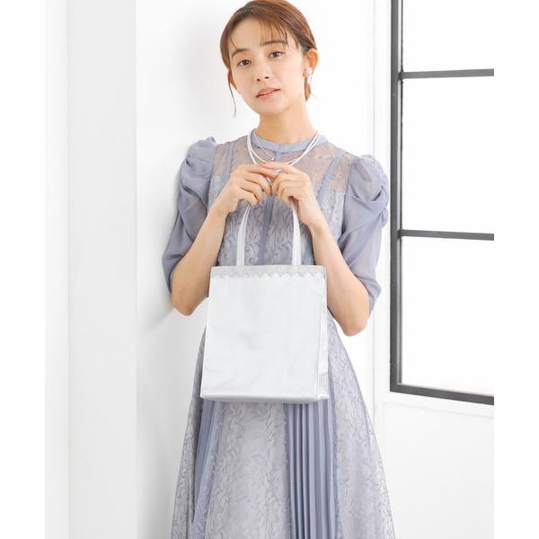 ZOZO問い合わせ番号:24328589ショップ:form forma，フォルム フォルマブランド:form forma，フォルムフォルマ商品名:サテンレース　パーティーサブバッグカテゴリ:バッグ>エコバッグ/サブバッグブランド品番:...