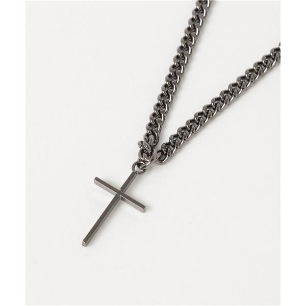 ZOZO問い合わせ番号:24791318ショップ:DOUBLE STEAL，ダブルスティールブランド:DOUBLE STEAL，ダブルスティール商品名:CROSS CHAIN ネックレスカテゴリ:アクセサリー>ネックレスブランド品番:...