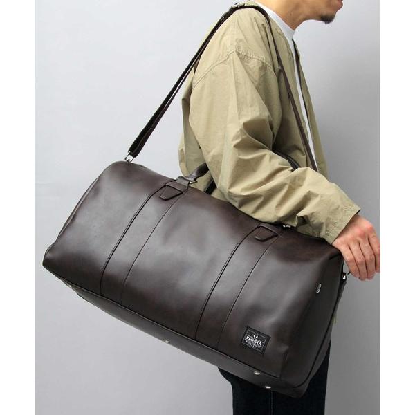 『タイムセール実施中』ZOZO問い合わせ番号:24887311ショップ:A.M.S.，エーエムエスブランド:REGiSTA，レジスタ商品名:大容量 レザー調 ボストンバッグ 旅行バッグカテゴリ:バッグ>ボストンバッグブランド品番:54...