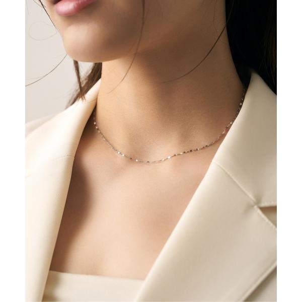 『セール実施中』ZOZO問い合わせ番号:25117192ショップ:L&amp;Co.，エルアンドコーブランド:Jewel closet by L&amp;Co.，ジュエルクローゼットバイエルアンドコー商品名:K10フラワーエクレアチェーン ...