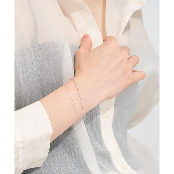 ZOZO問い合わせ番号:25117193ショップ:L&amp;Co.，エルアンドコーブランド:Jewel closet by L&amp;Co.，ジュエルクローゼットバイエルアンドコー商品名:K10 フラワー エクレア　ブレスレットカテゴリ...