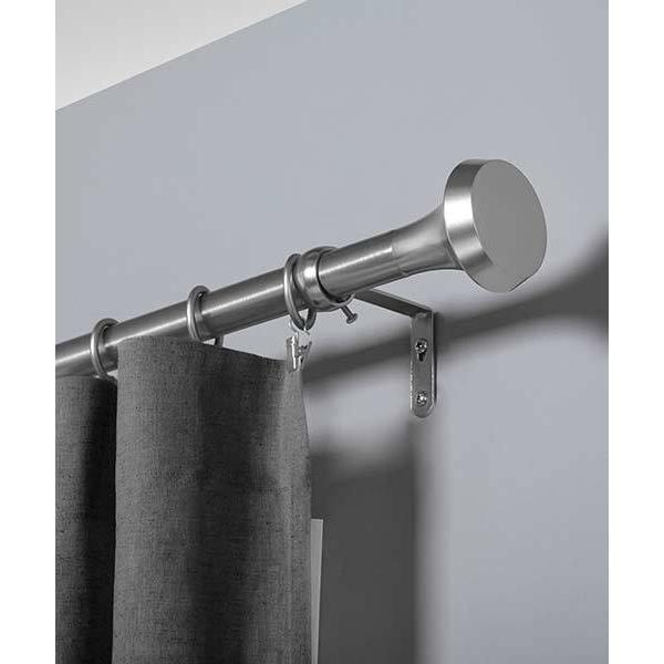 ZOZO問い合わせ番号:25200813ショップ:entre square，アントレスクエアブランド:Umbra，アンブラ商品名:Umbra/エラ カーテンロッド 91.4-182.6cm ニッケルカテゴリ:インテリア>家具ブランド品...