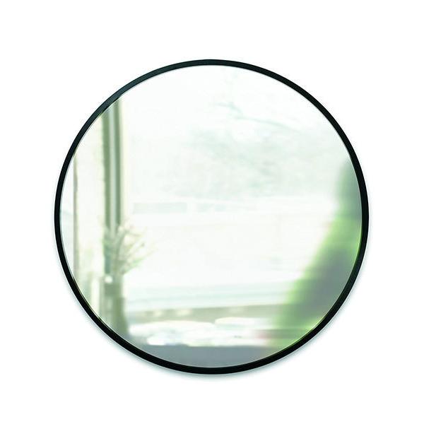 『タイムセール実施中』ZOZO問い合わせ番号:25200830ショップ:entre square，アントレスクエアブランド:Umbra，アンブラ商品名:Umbra/ハブ ミラー 61×61cm ブラックカテゴリ:インテリア>ミラーブラ...