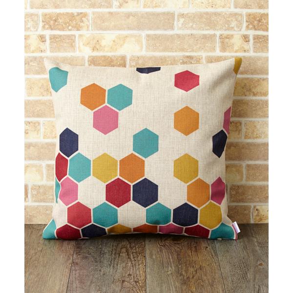 『タイムセール実施中』ZOZO問い合わせ番号:25521788ショップ:ABBEY MARKET，アビーマーケットブランド:Jubilee，ジュビリー商品名:カラフル　クッションカバーカテゴリ:インテリア>クッション/クッションカバー...