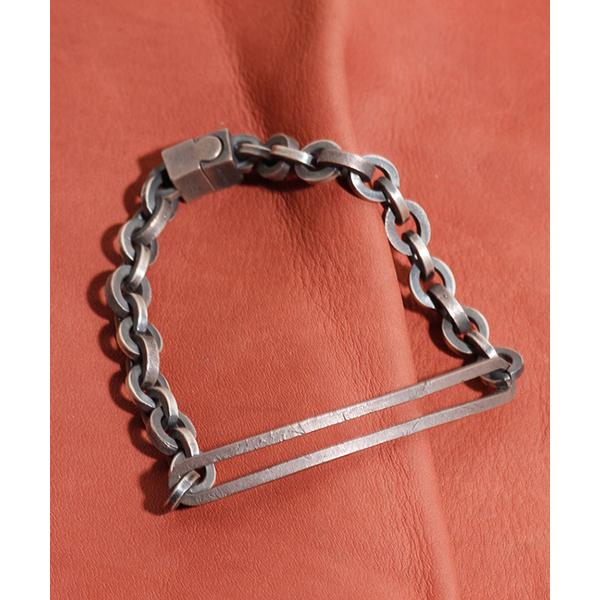 ZOZO問い合わせ番号:25690933ショップ:ability，アビリティブランド:GILD，ギルド商品名:GILD ギルド / Roughness texture ellipse bracelet ラフネステクスチャー エリプスブレスレ...