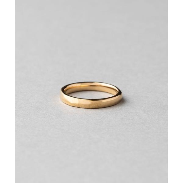 ZOZO問い合わせ番号:25705779ショップ:ete，エテブランド:ete，エテ商品名:「シェア」 カット リングカテゴリ:アクセサリー>リングブランド品番:810202素材:SV925+イエローゴールドコーティング(ニッケルフリ...