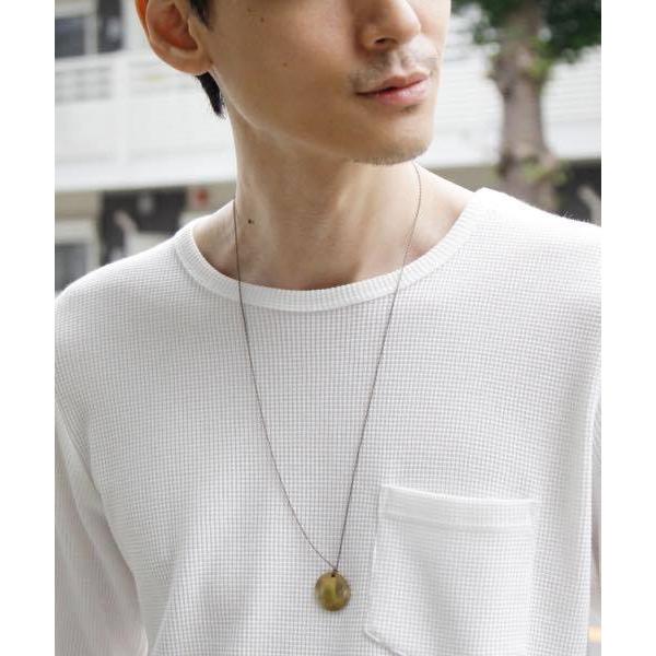 ZOZO問い合わせ番号:25974627ショップ:IO，イオブランド:decide，ディサイド商品名:decide/サークルプレートチェーンネックレス　ブラスカテゴリ:アクセサリー>ネックレスブランド品番:D0038，dt_20006...