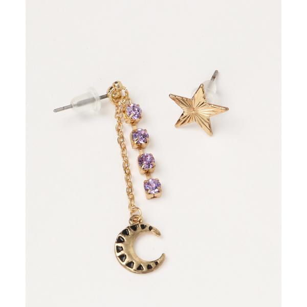『セール実施中』※このアイテムは返品・交換対象外商品です。ZOZO問い合わせ番号:26349259ショップ:チャイハネ，チャイハネブランド:チャイハネ，チャイハネ商品名:【チャイハネ】バースデーカラー月星アシンメトリーピアスカテゴリ:アクセ...