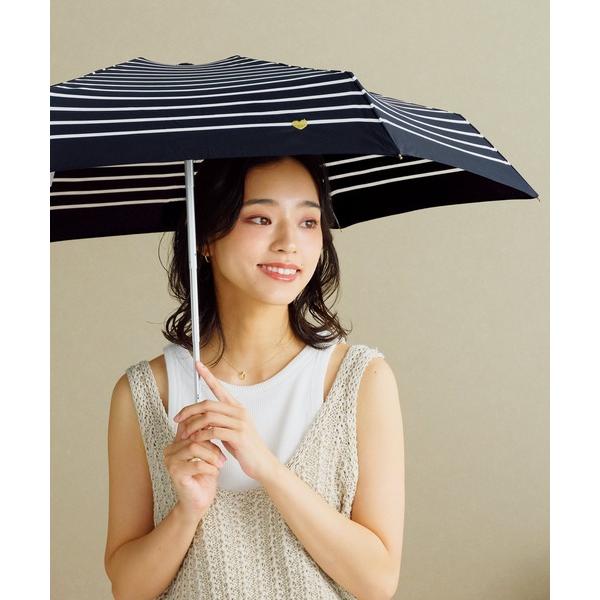 『タイムセール実施中』ZOZO問い合わせ番号:28771847ショップ:Wpc./KiU，ダブリュピーシーキウブランド:Wpc.，ダブリュピーシー商品名:ハート刺繍ボーダーゴールドmini 折りたたみ 雨傘 Wpc.カテゴリ:ファッション雑...