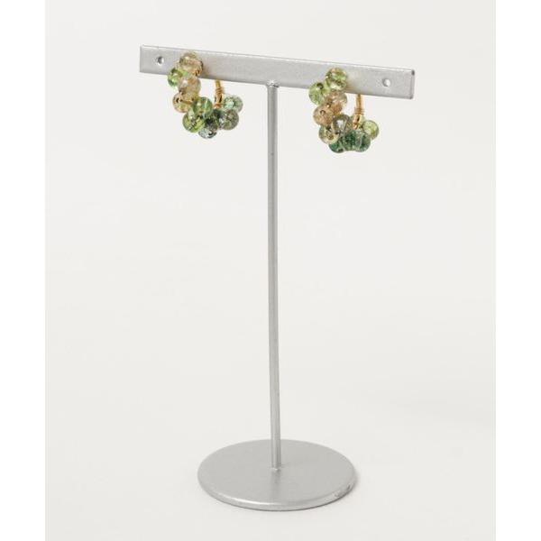 ZOZO問い合わせ番号:29479191ショップ:TONE，トーンブランド:TONE SELECT GOODS，トーンセレクトグッズ商品名:【marinaJEWELRY】multicolored quartz earring GRNカテゴリ...