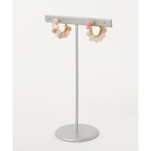 ZOZO問い合わせ番号:29479201ショップ:TONE，トーンブランド:TONE SELECT GOODS，トーンセレクトグッズ商品名:【marinaJEWELRY】Pink Opal W wrapped earringカテゴリ:アクセ...