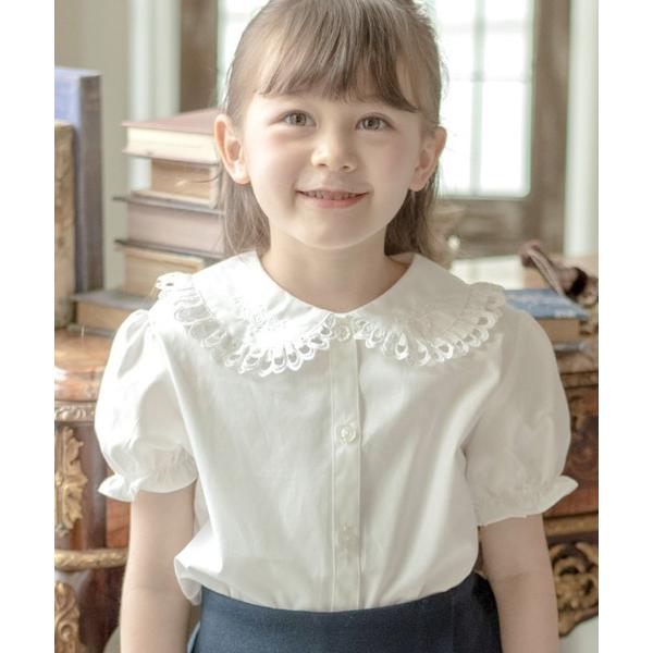 『タイムセール実施中』ZOZO問い合わせ番号:29745356ショップ:Catherine Cottage，キャサリンコテージブランド:Catherine Cottage，キャサリンコテージ商品名:日本製フォーマルレース衿半袖ブラウスカテゴ...