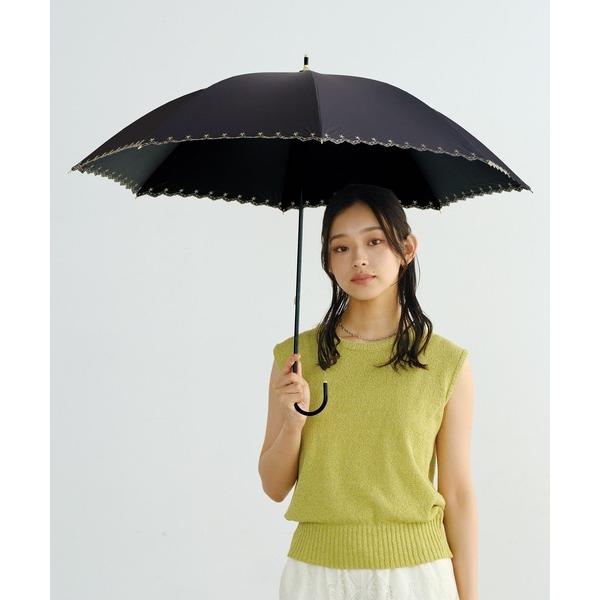ZOZO問い合わせ番号:29980570ショップ:Wpc./KiU，ダブリュピーシーキウブランド:Wpc.，ダブリュピーシー商品名:遮光星柄スカラップ 日傘 長傘 Wpc.カテゴリ:ファッション雑貨>長傘ブランド品番:81-17994...