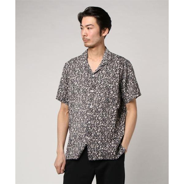 『セール実施中』ZOZO問い合わせ番号:30015923ショップ:VIBGYOR，ヴィブジョーブランド:HOUSTON，ヒューストン，VIBGYOR，ヴィブジョー商品名:【HOUSTON】PRINT OPEN COLLAR SHIRTカテゴ...