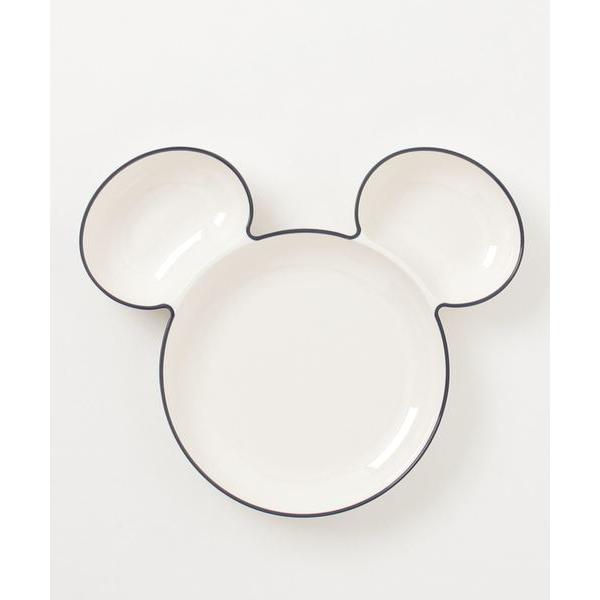 ZOZO問い合わせ番号:30242476ショップ:Francfranc，フランフランブランド:Disney，ディズニー，Francfranc，フランフラン商品名:ディズニー ミッキー メラミンセパレートプレート リム アイボリーxネイビーカ...