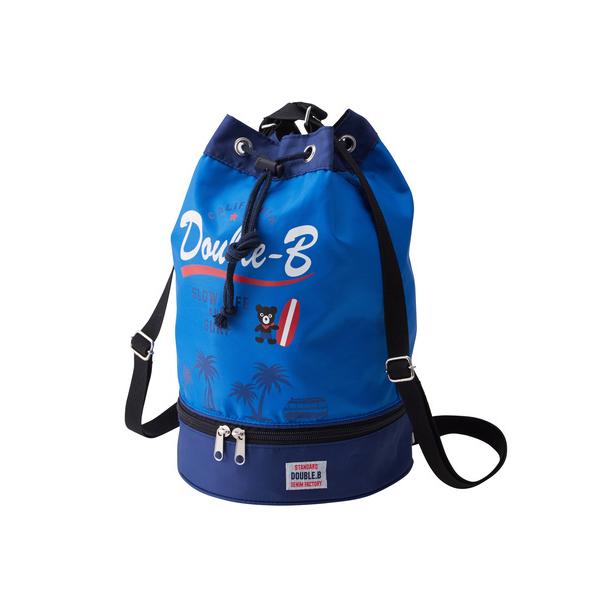 ※このアイテムは返品・交換対象外商品です。ZOZO問い合わせ番号:30371074ショップ:MIKI HOUSE，ミキハウスブランド:DOUBLE_B，ダブルビー商品名:SURF巾着型ビーチバッグカテゴリ:水着/着物・浴衣>スイムグッ...