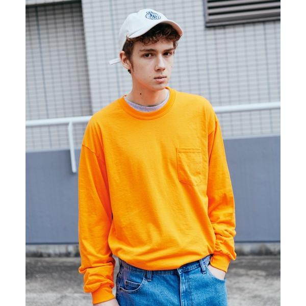 ZOZO問い合わせ番号:30458325ショップ:C.E.L.STORE，セルストアブランド:C.E.L.STORE，セルストア，GILDAN，ギルダン商品名:【WEB限定】GILDAN/ギルダン 6OZ L/S POCKET TEE ポケ...