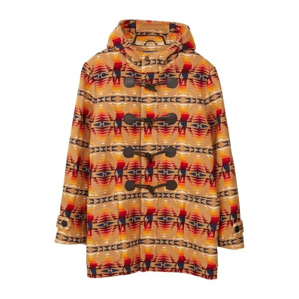 ZOZO問い合わせ番号:3951905ショップ:HYSTERIC GLAMOUR，ヒステリックグラマーブランド:HYSTERIC GLAMOUR，ヒステリックグラマー商品名:PENDLETON×HYS TIMES総柄 ダッフルコートカテゴリ...