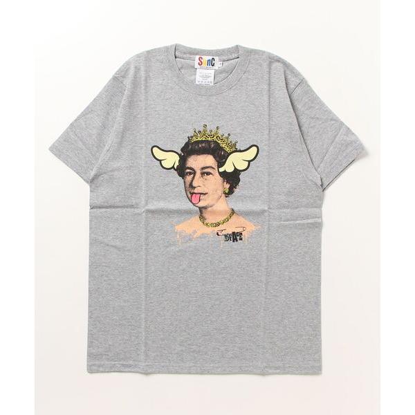 ZOZO問い合わせ番号:3956926ショップ:MEDICOM TOY，メディコム・トイブランド:Sync.，スィンク，MEDICOM TOY，メディコムトイ商品名:Sync. 【D*FACE】 TEE ”DOG SAVE THE QUEE...