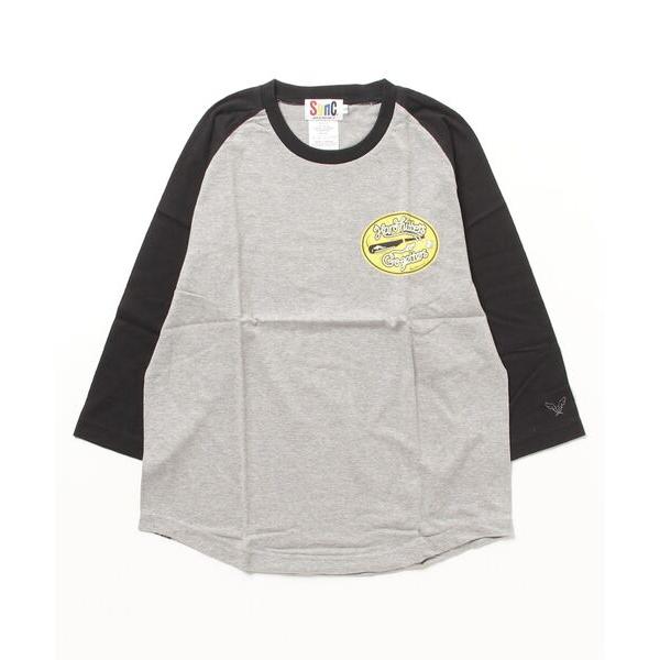 『セール実施中』ZOZO問い合わせ番号:3957056ショップ:MEDICOM TOY，メディコム・トイブランド:Sync.，スィンク，MEDICOM TOY，メディコムトイ商品名:Sync. 【D*FACE】 RAGLAN 3/4 TEE...