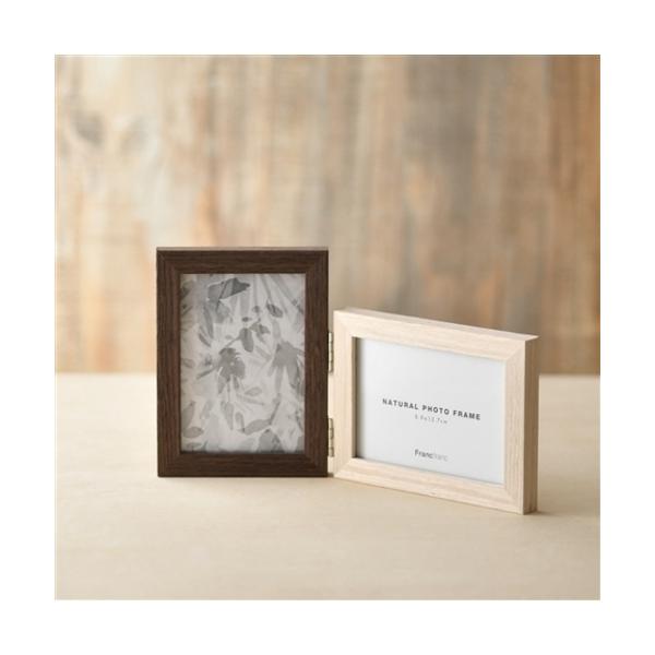 ZOZO問い合わせ番号:31831073ショップ:Francfranc，フランフランブランド:Francfranc，フランフラン商品名:ナチュラル フォトフレーム 2面 ミックスカテゴリ:インテリア>フォトフレームブランド品番:111...