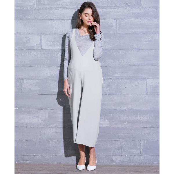 『セール実施中』ZOZO問い合わせ番号:32067011ショップ:Sweet Mommy，スウィートマミーブランド:SweetMommy，スウィートマミー商品名:Vネック マタニティサロペットカテゴリ:ママ＆ベビー>マタニティウェア/...