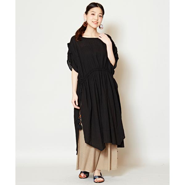 ZOZO問い合わせ番号:32434893ショップ:チャイハネ，チャイハネブランド:チャイハネ，チャイハネ商品名:【チャイハネ】ロングスリット ビッグシルエットワンピースカテゴリ:ワンピース/ドレス>ワンピースブランド品番:IDS-82...