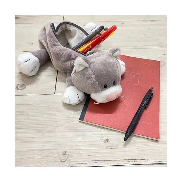 ZOZO問い合わせ番号:32518892ショップ:entre square，アントレスクエアブランド:nici，ニキ商品名:NICI/フィギュアポーチ グレーキャット ペンポーチ もこもこカテゴリ:雑貨/ホビー>おもちゃブランド品番:...