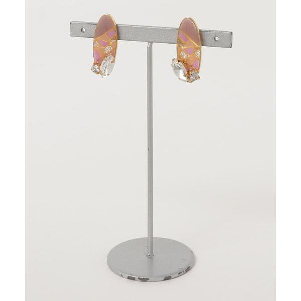 ※このアイテムは返品・交換対象外商品です。ZOZO問い合わせ番号:32610261ショップ:TONE，トーンブランド:tone，トーン商品名:【girasol】オーバルモザイクカテゴリ:アクセサリー>ピアス（両耳用）ブランド品番:Pi...