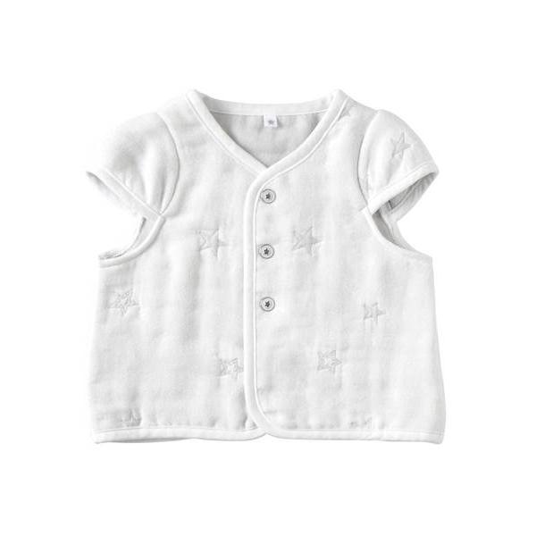 ※このアイテムは返品・交換対象外商品です。ZOZO問い合わせ番号:33066542ショップ:10mois，ディモワブランド:10mois，ディモワ商品名:10mois ふくふくガーゼ ちょっき 袖付き 50〜70cmカテゴリ:ママ＆ベビー&...